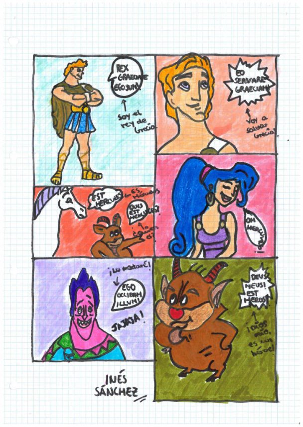 Mitología griega en cómics – Las Arenillas